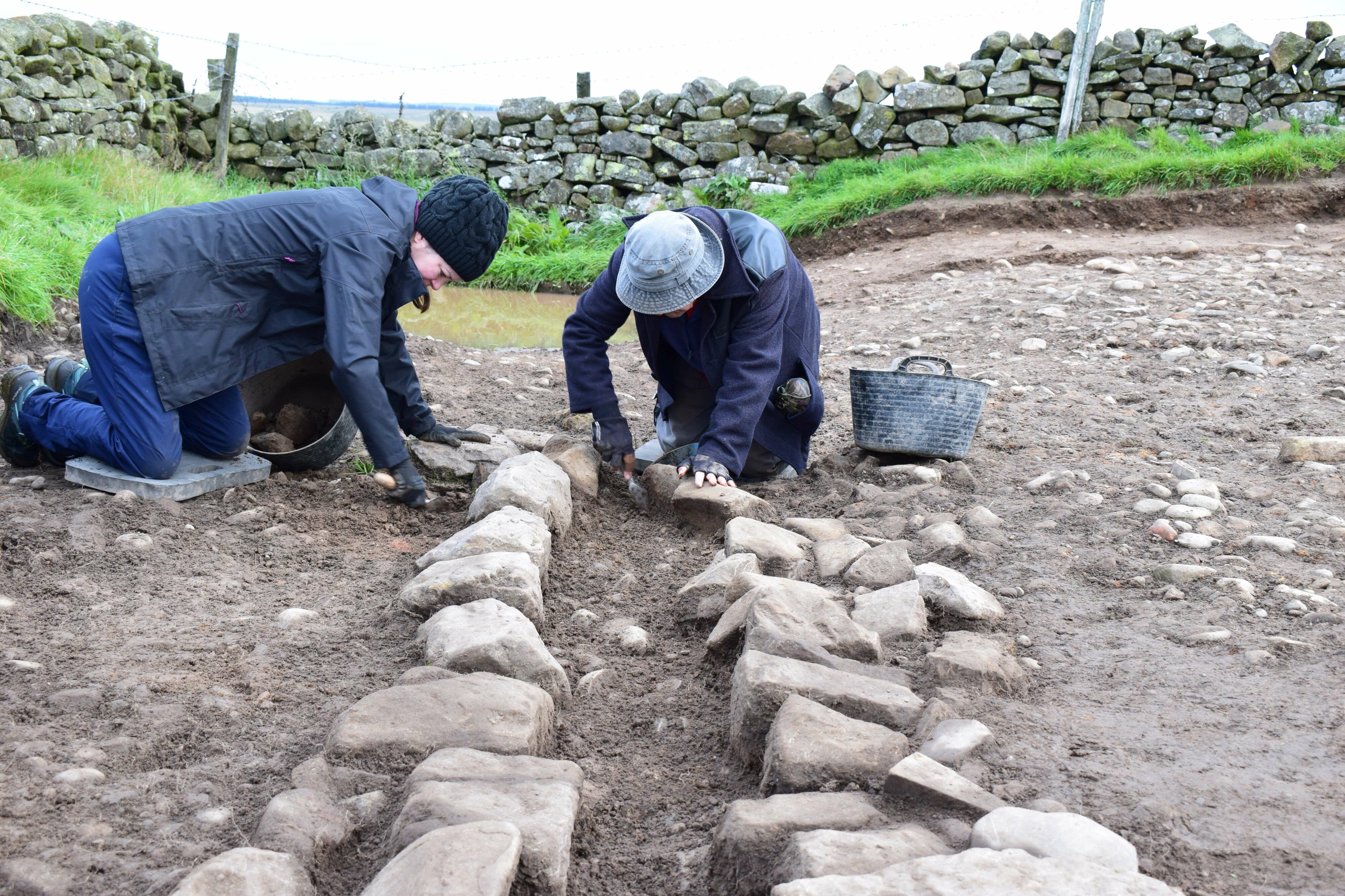 Excavation of Milecastle 46 on Hadrian’s Wall reveals unexpected ...