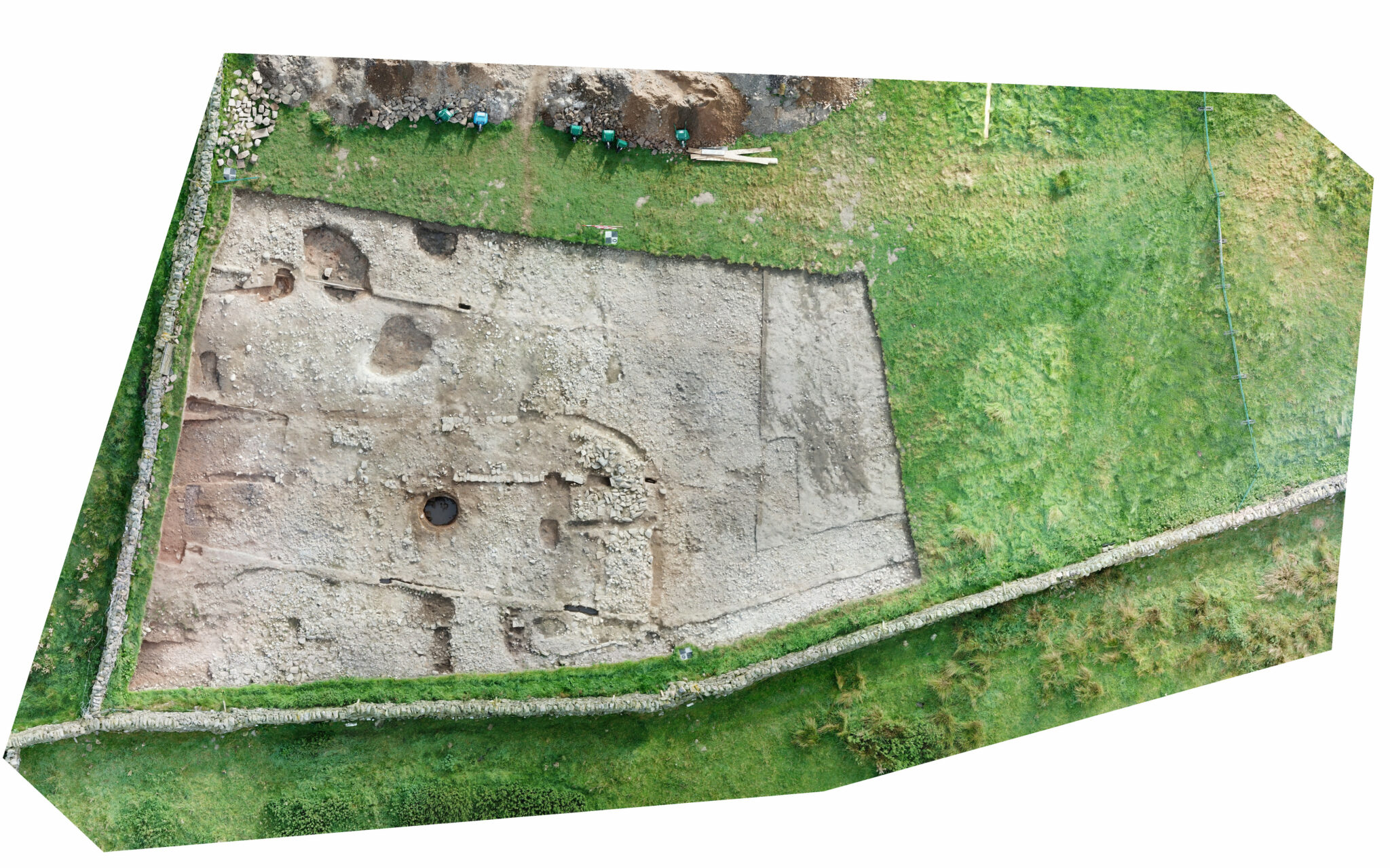 Excavation of Milecastle 46 on Hadrian’s Wall reveals unexpected ...