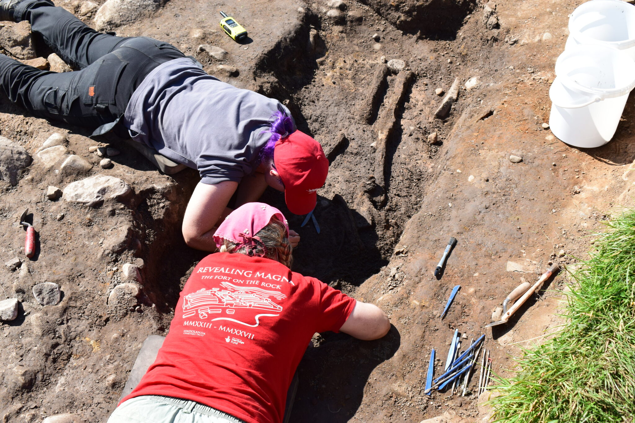 Excavation of Milecastle 46 on Hadrian’s Wall reveals unexpected ...